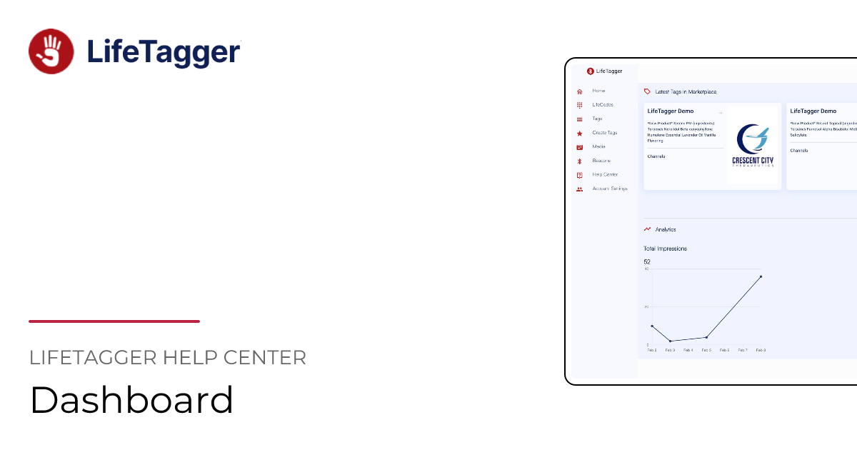 Dashboard | LifeTagger Help Center